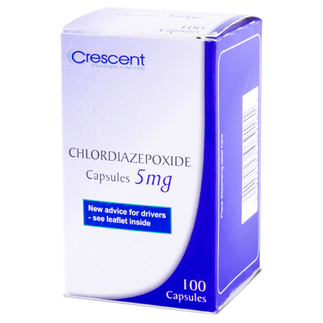 Chlordiazepoxide 5mg capsules (100 Cap(s))