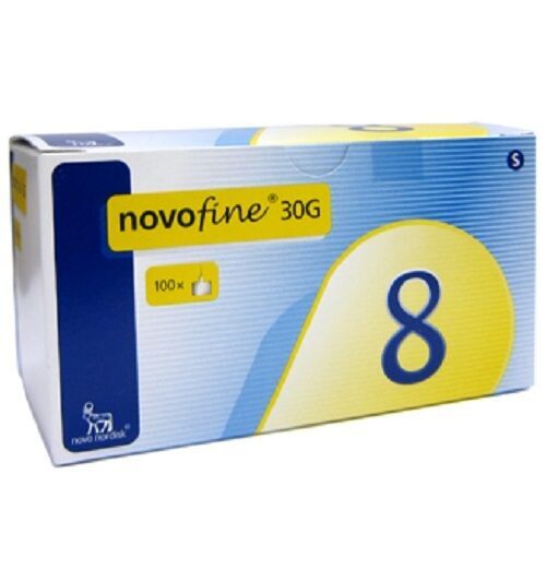 Novofine Needles 30g/8mm (100)