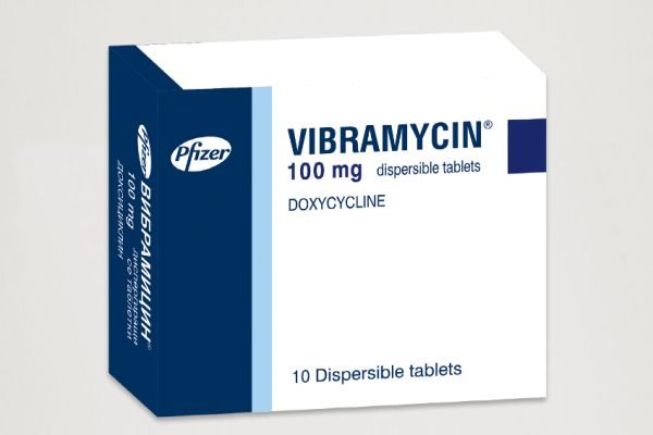 Vibramycin-D 100mg dispersible tablets 8 tablet