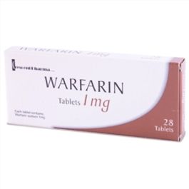Warfarin 1mg tablets (28 Tablet(s))