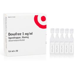 Dexafree 1mg/1ml eye drops 0.4ml unit dose 30 unit dose