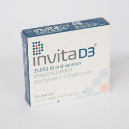 InVita D3 25,000unit capsules (Consilient Health Ltd) 3 capsule