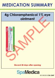 Chloramphenicol Eye Ointment (1) Flyer