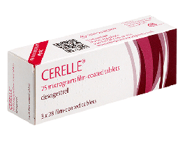 Cerelle 75microgram tablets 84 tablet