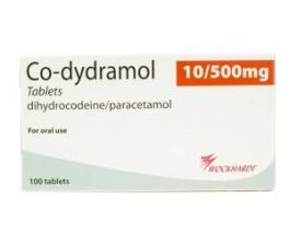 Co-dydramol 10mg/500mg tablets (100 Tablet(s))