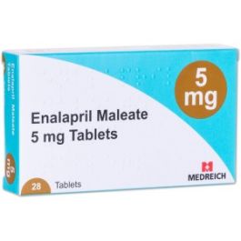 Enalapril 5mg tablets (28 Tablet(s))