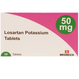 Losartan 50mg tablets (28 Tablet(s))