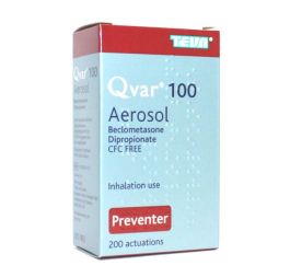 Qvar 100 inhaler 200 dose