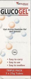 Dextrogel 40% gel 75 gram 3 x 25g